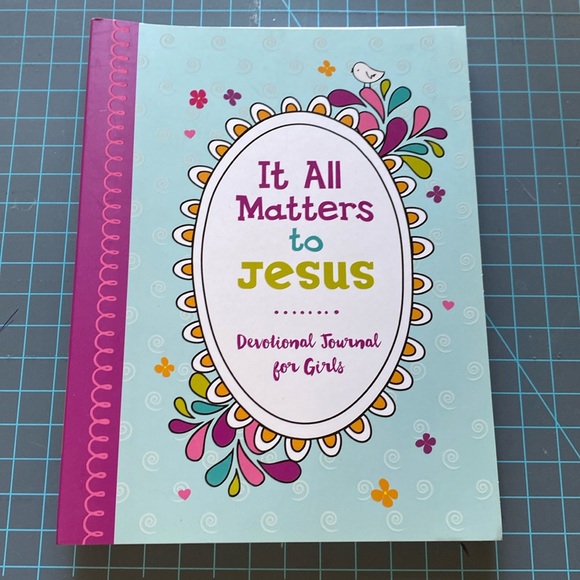 Other | It All Matters To Jesus Devotional Journal For Girls | Poshmark